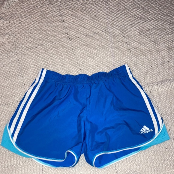 adidas | Shorts | Adidas Cyan Blue Shorts | Poshmark